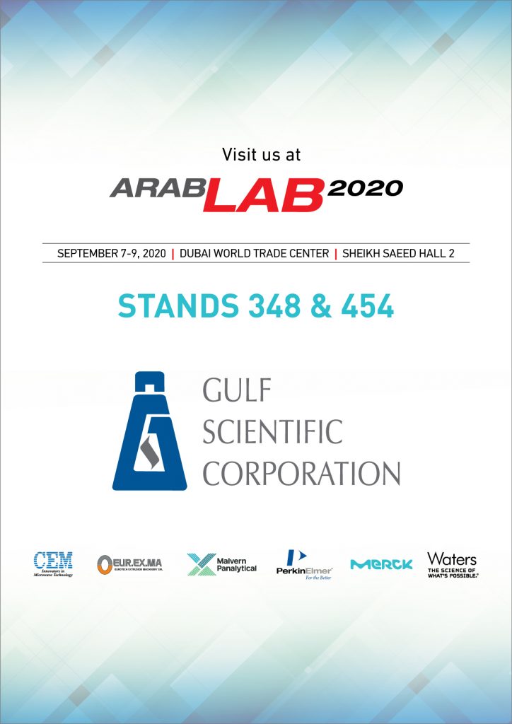 GSC at ArabLab 2020: September 7-9, 2020 - Gulf Scientific Corporation